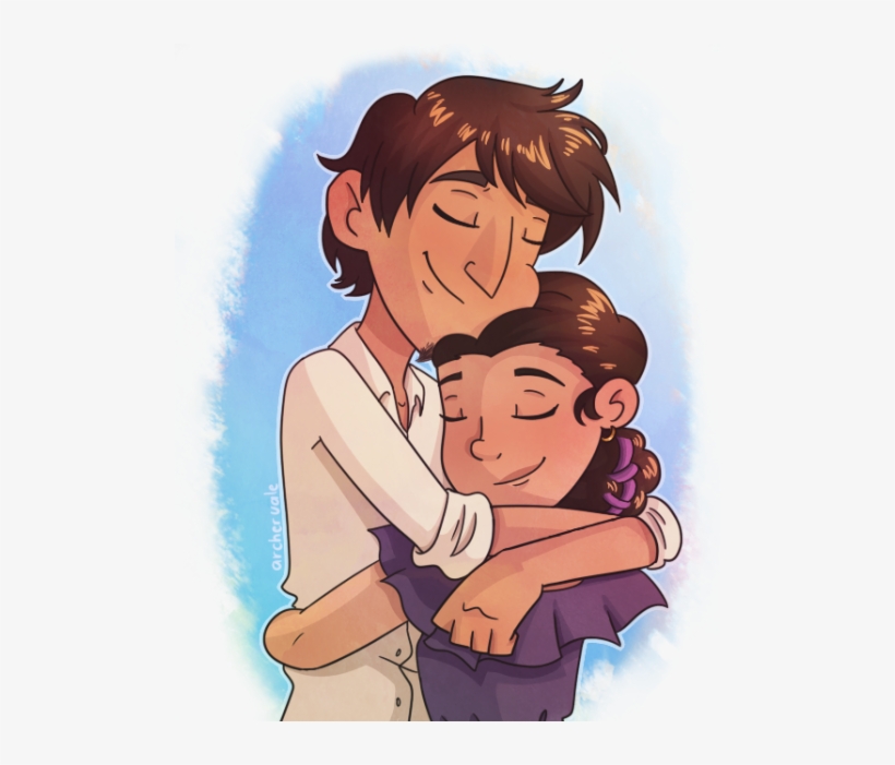 Hugs - Cartoon - 500x621 PNG Download - PNGkit