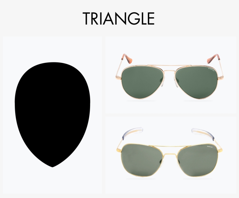 Triangular Face Shapes Are Complimented By Randolph - Randolph ...