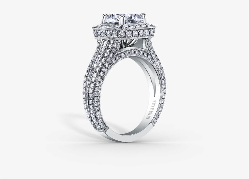 Carmella, Most Prized Creations Platinum Engagement - Kirk Kara ...