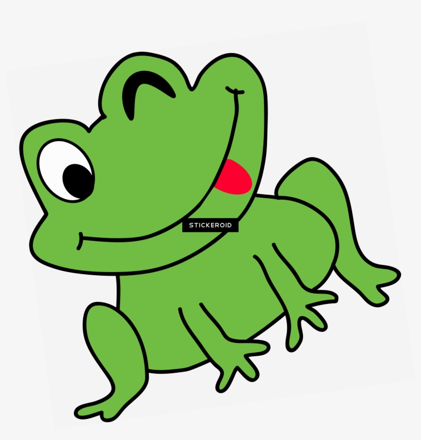 Green Frog Animals - Monster Math Clip Art - 2629x2622 PNG Download ...