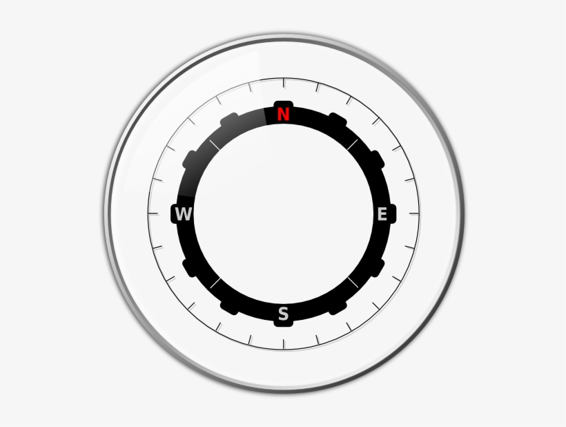 Compass Without Arrow - 600x537 PNG Download - PNGkit