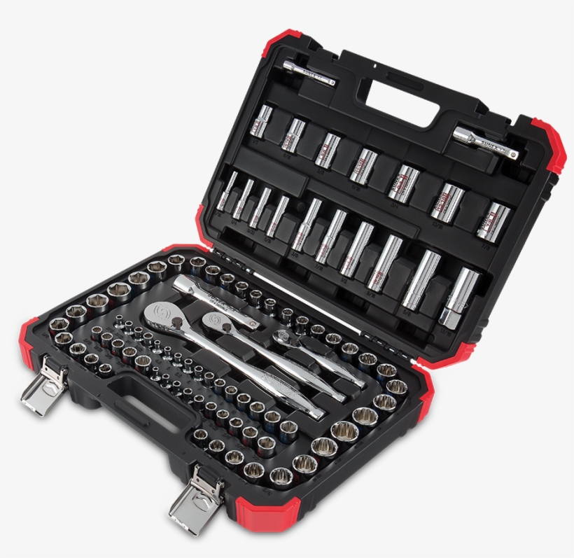 1/4″, 3/8″, And 1/2″ Drive Master Chrome Socket Set - Sunex 42 Pc ...
