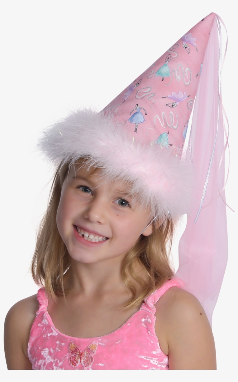 Download Transparent Fairy Princess Hat With Unicorn Print And Veil And ...