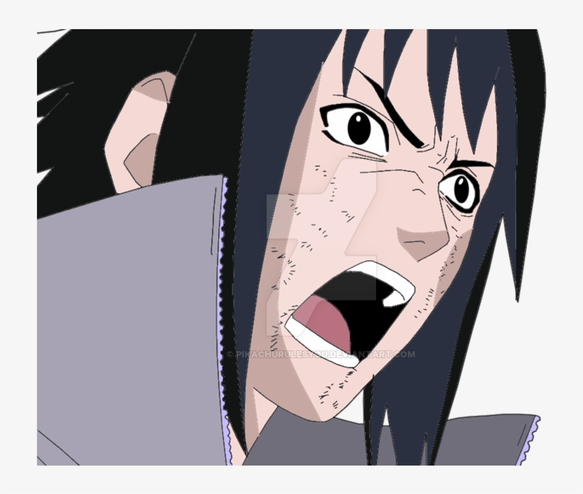 Png - Angry Sasuke Uchiha Png - 800x614 PNG Download - PNGkit