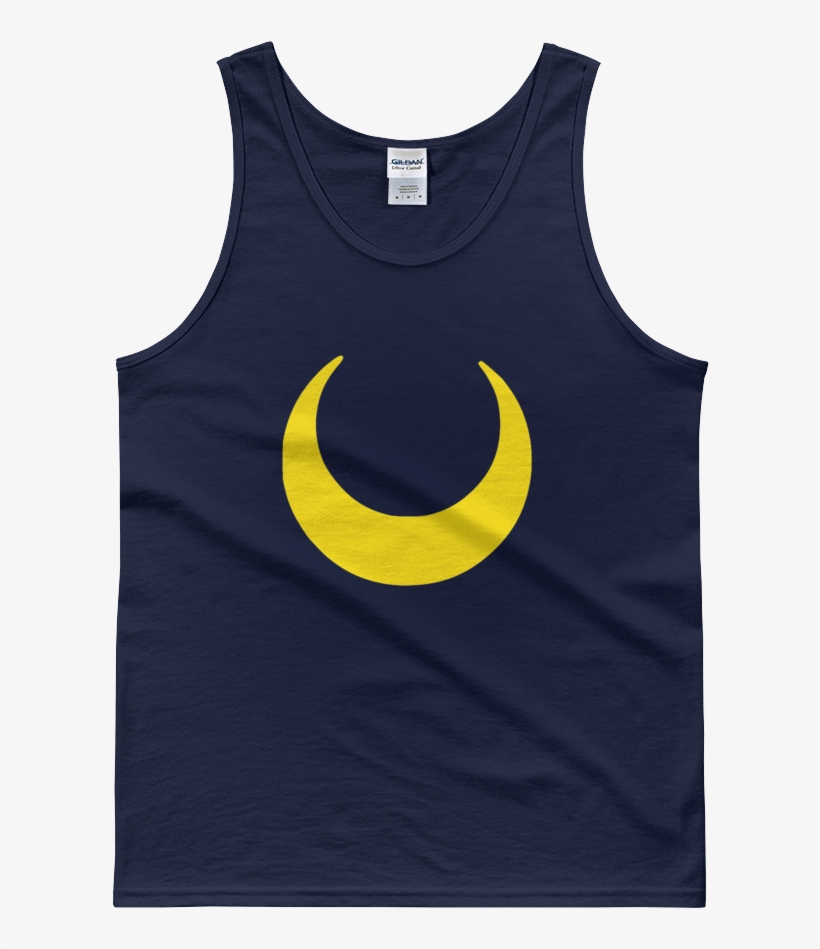 Men's Sailor Moon Crescent Moon Tank Top - Top - 1000x1000 PNG Download ...
