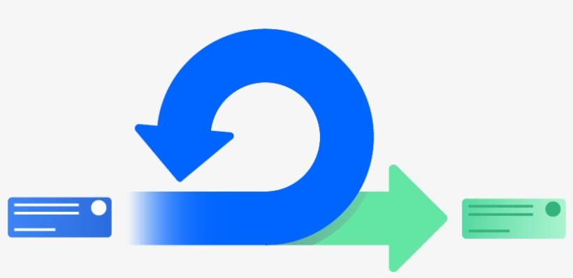 Two Arrows That Represent A Scrum Sprint And The Process - 960x480 PNG ...