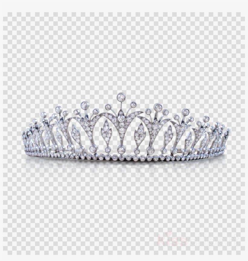 Download Transparent Crown - Silver Diamond Crown Png - PNGkit