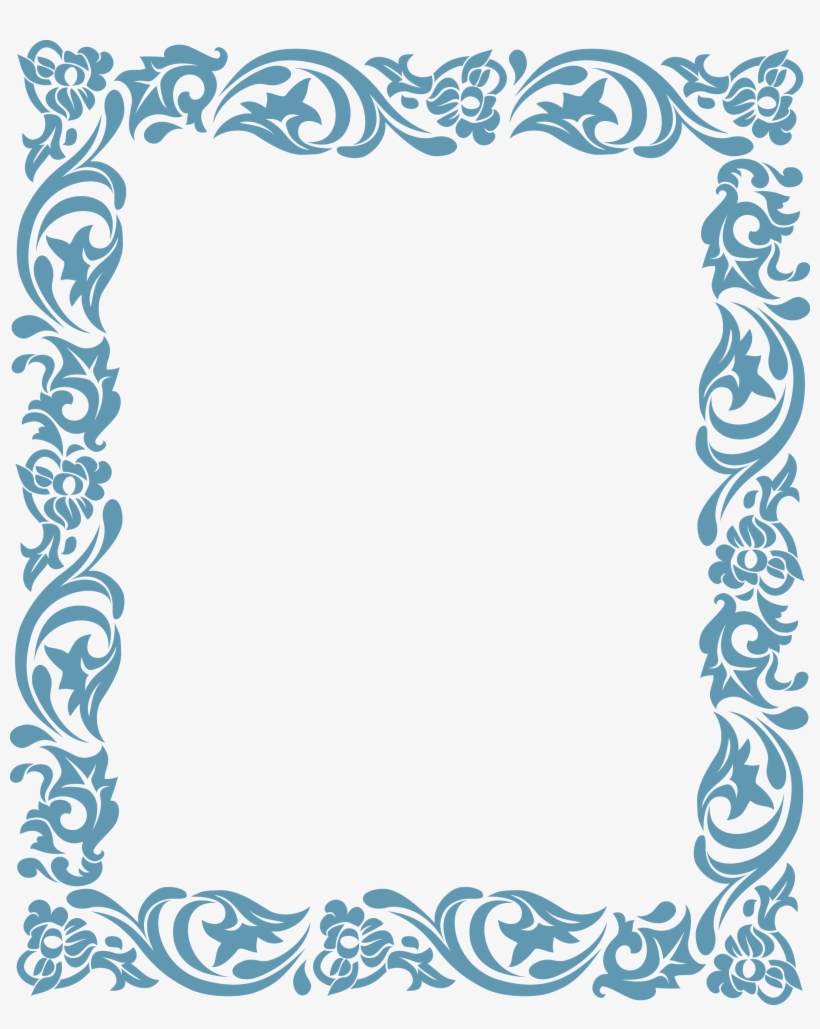 Blue Pattern Texture Poster - Moana Border - 2280x2752 PNG Download ...