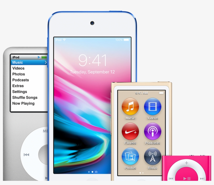 Ipods - Old Apple Ipod - 1000x764 PNG Download - PNGkit