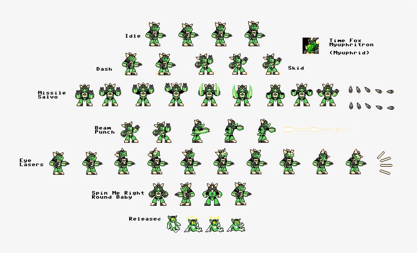 Image Not Found Or Type Unknown - Fox 8 Bit Sprite Sheet - 764x420 PNG ...