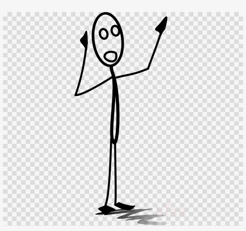 Download Transparent Stickman Png Clipart Clip Art - Stick Man Png - PNGkit