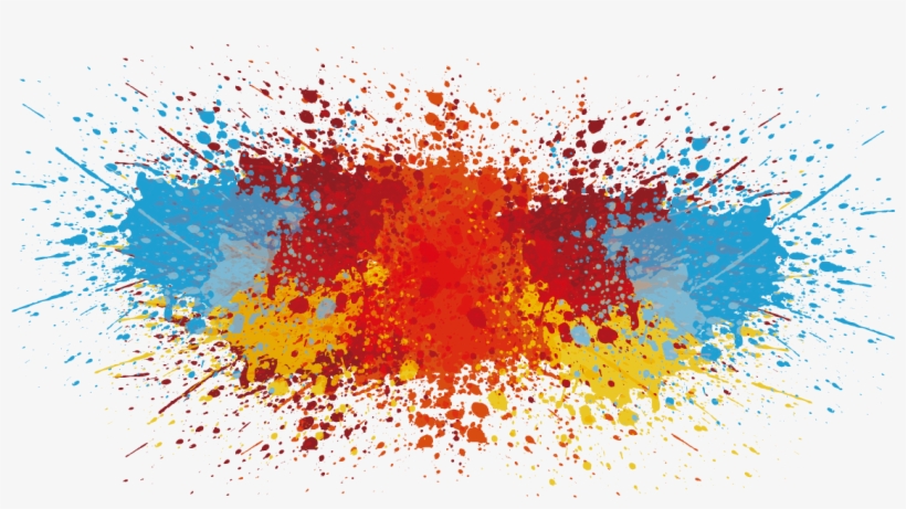 Download Transparent Vector Splash Color - Color Splash Transparent ...