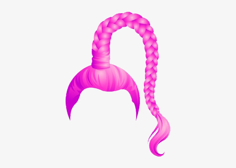 Clip Freeuse Stock Space Diva Png Frames Borders Pinkpng - Pink Hair ...