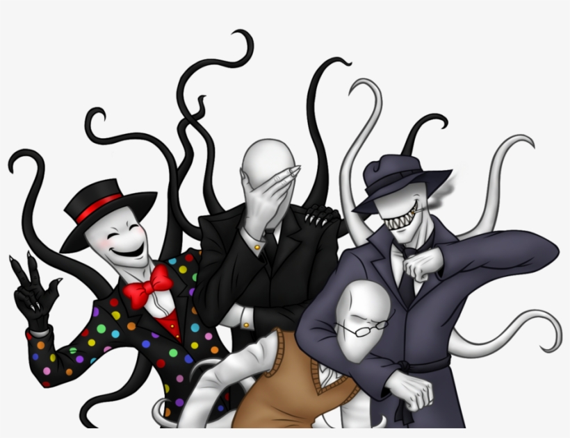 Download Transparent All The Slender Man - PNGkit