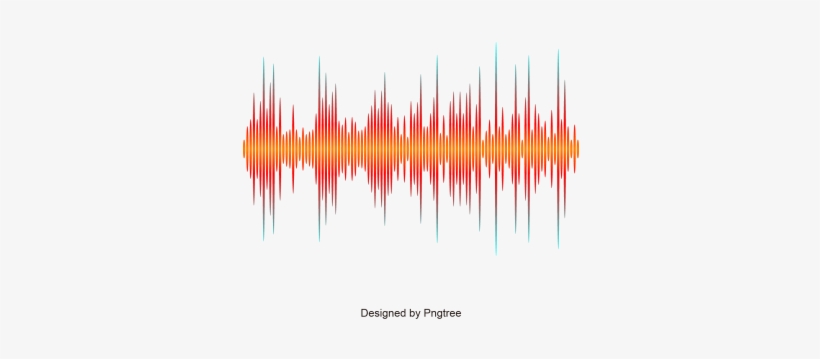 Orange Music Sound Wave Design, Sound Wave Design, - Ondas Sonoras ...