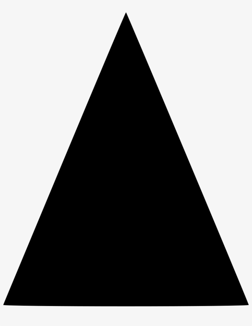 Triangle Shape Png - Triangle Png Black - 820x980 PNG Download - PNGkit