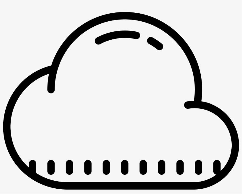 This Is A Very Simple Icon That Looks Just Like A Cloud - Cloud ...