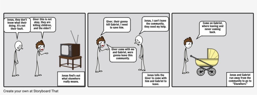 The Giver Continued - Cartoon - 1164x385 PNG Download - PNGkit