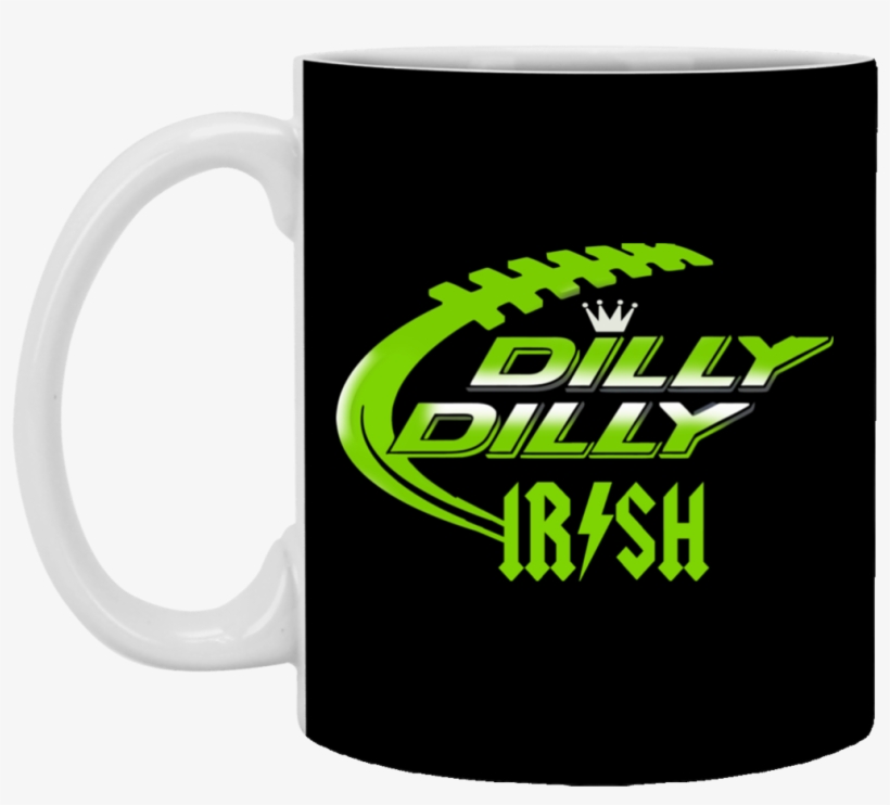 Dilly Dilly Irish Acdc Mug Cup Coffee Beer Gift - Irish Metal Singlet ...
