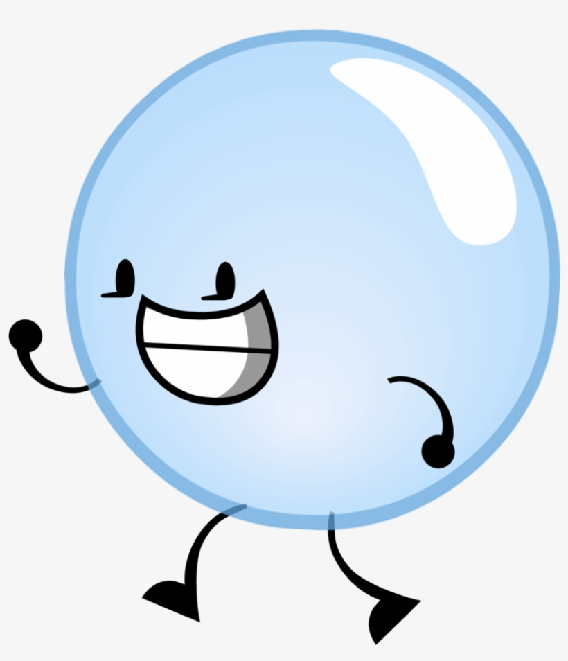 Bubble - Bfdi Bubble Pose - 875x962 PNG Download - PNGkit
