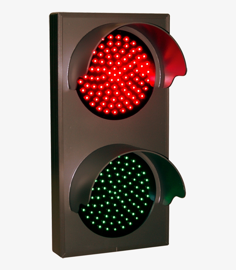 Indicator Dots, Double With Hoods, Vertical, Red - Red And Green ...