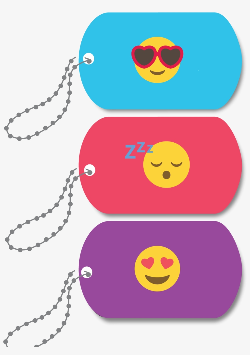 Mini-metal Tags - Emoji Sublime - Metal - 2000x2000 PNG Download - PNGkit
