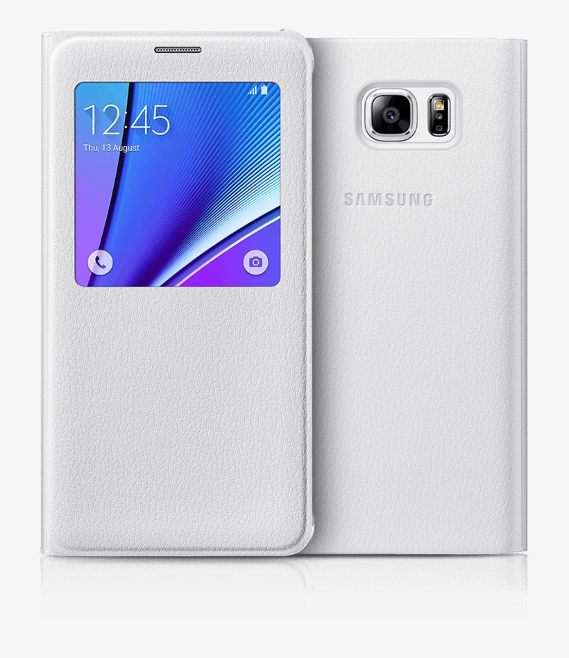 Samsung Galaxy Note 5 Png - Note 5 S View Cover White - 746x874 PNG ...