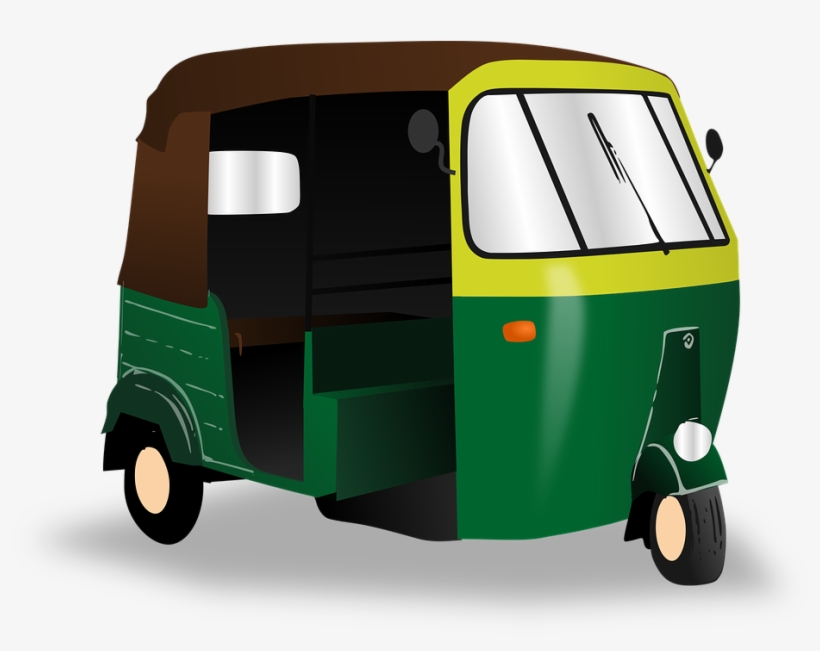 Cartoon Of Train 25, Buy Clip Art - Auto Rickshaw Animated Png ...