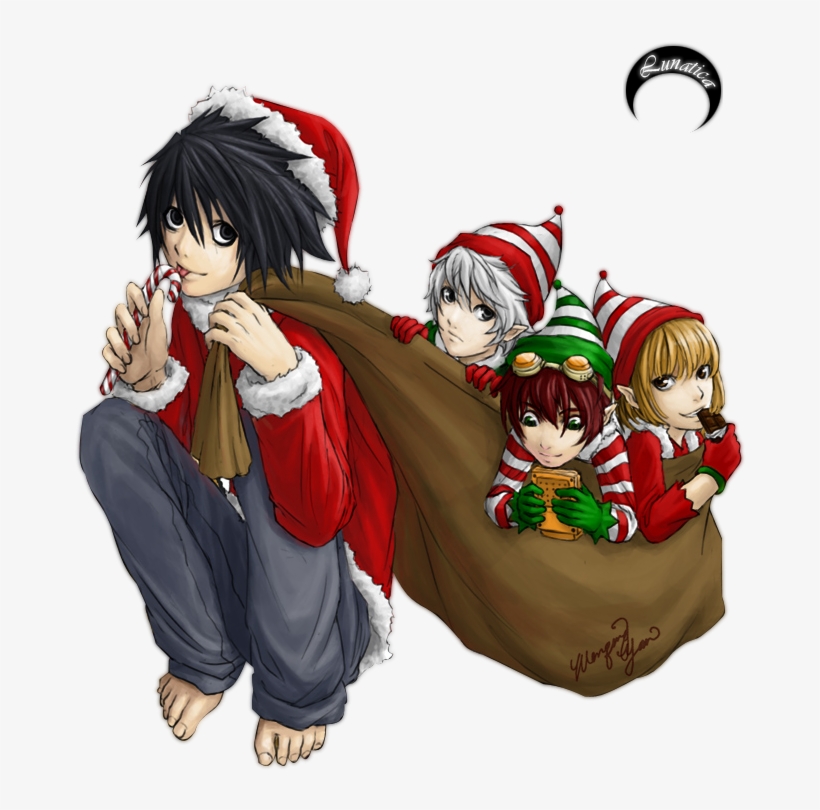O Nii San - Death Note Christmas - 700x750 PNG Download - PNGkit