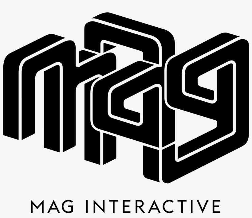 Mag - Mag Interactive White Logo - 2835x2327 PNG Download - PNGkit
