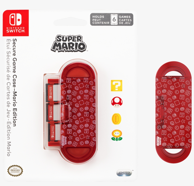 Pdp Nintendo Switch Super Mario Brothers Secure Game - Nintendo Switch ...