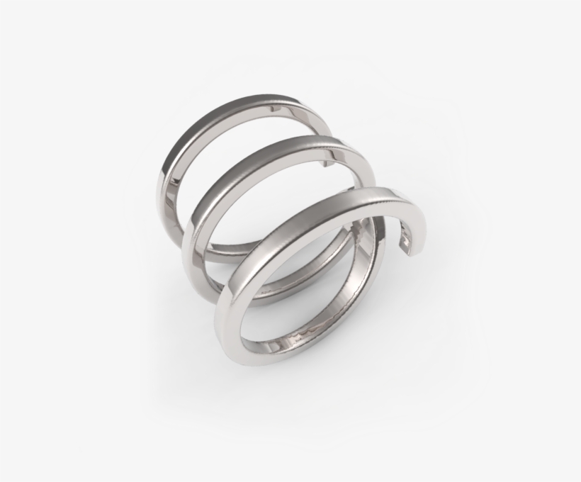 Jweel - Wave - Titanium Ring - 600x600 PNG Download - PNGkit