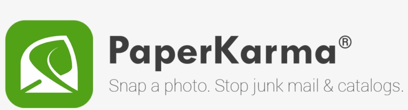Paperkarma Stop Junk Mail Logo - Paperkarma Logo - 1260x406 PNG ...
