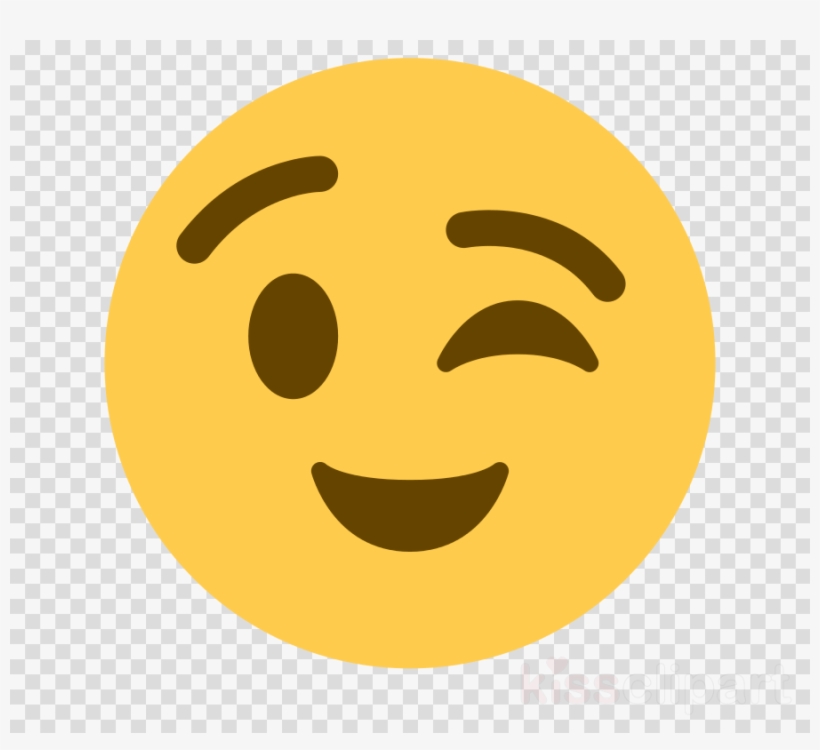 Wink Emoji Png Clipart Emoji Emoticon - Play Button Blue Png - 900x780 ...