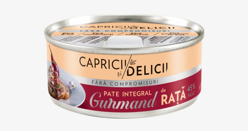 Pate Din Ficat De Rata Capricii Si Delicii, 115 G - Pate Vegetal ...