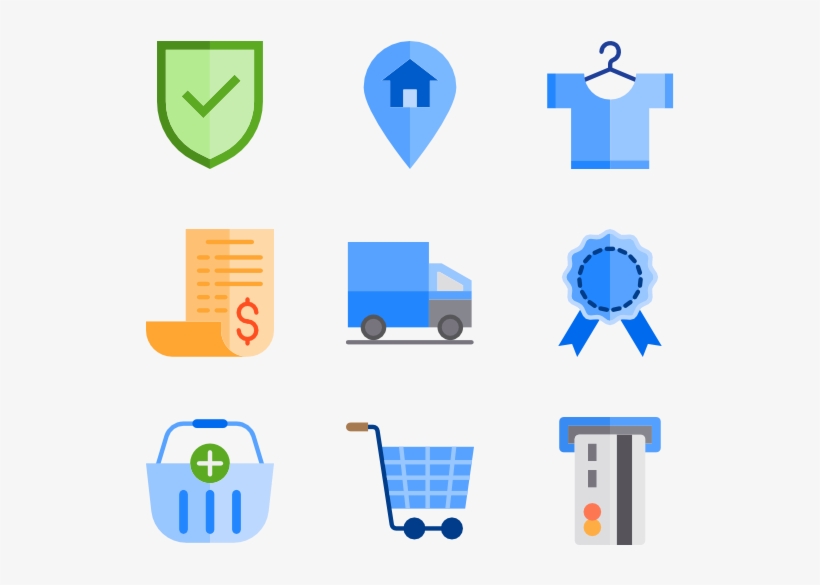 Payment Icons Free Ecommerce - Graphics - 600x564 PNG Download - PNGkit