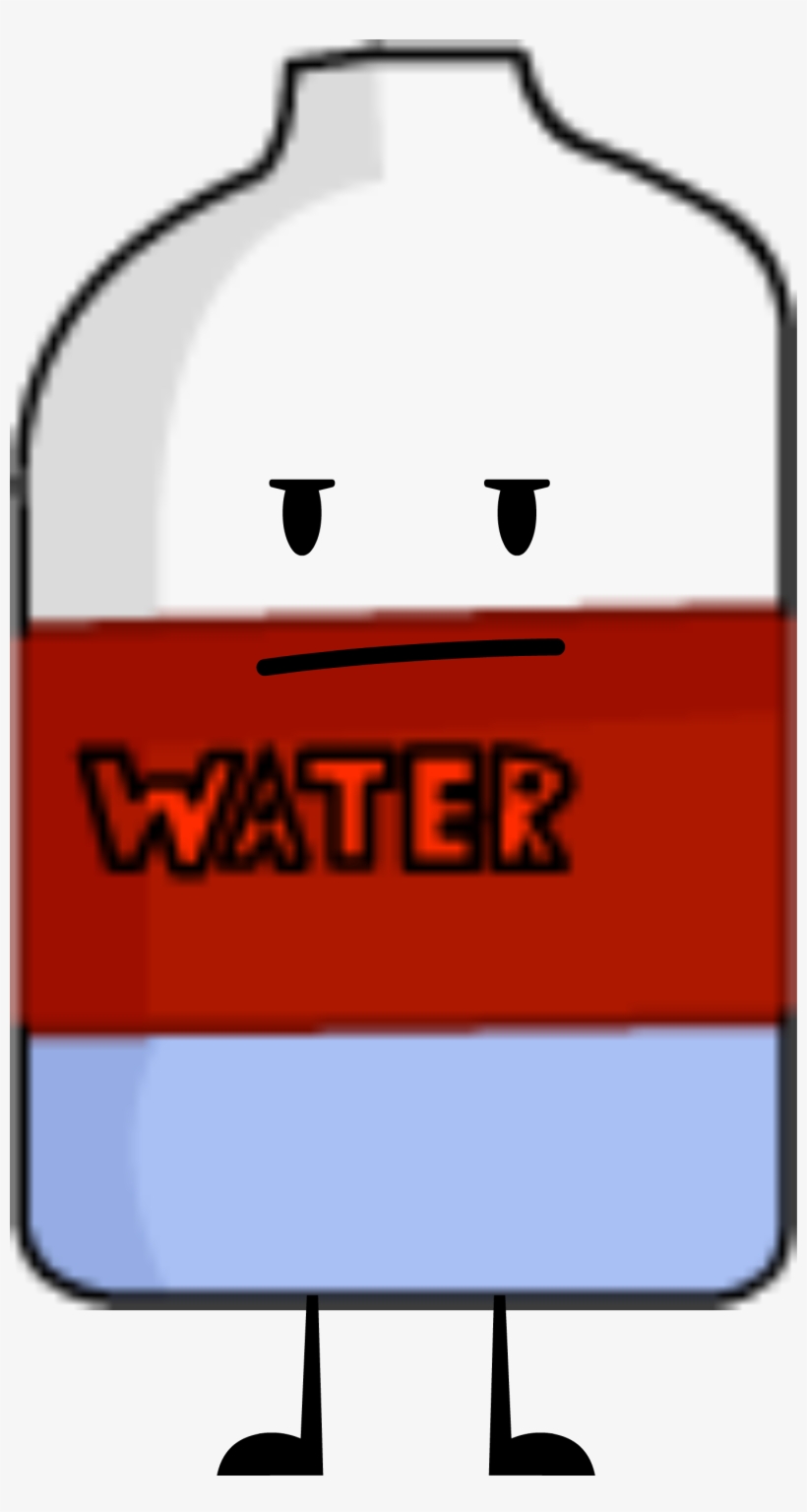 Bottle Pose - Bfdi Water Bottle - 1401x2555 PNG Download - PNGkit