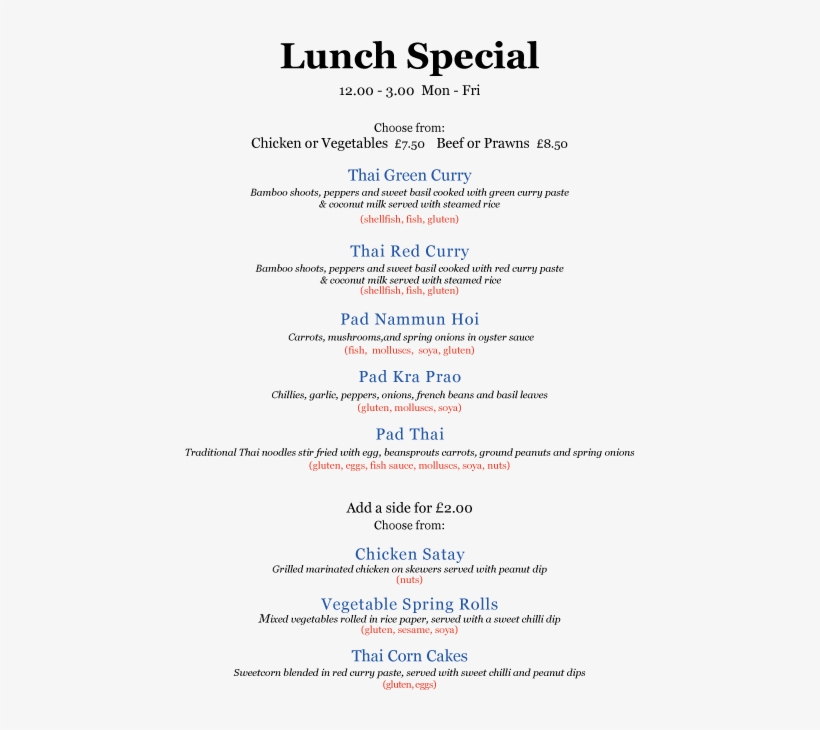 Menu 2018 Layout 1 - Retail - 595x842 PNG Download - PNGkit