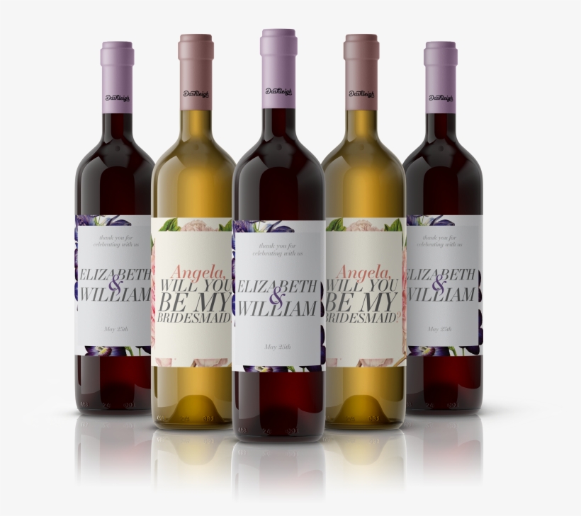 Download Transparent Large Wine Labels, In - Label - PNGkit