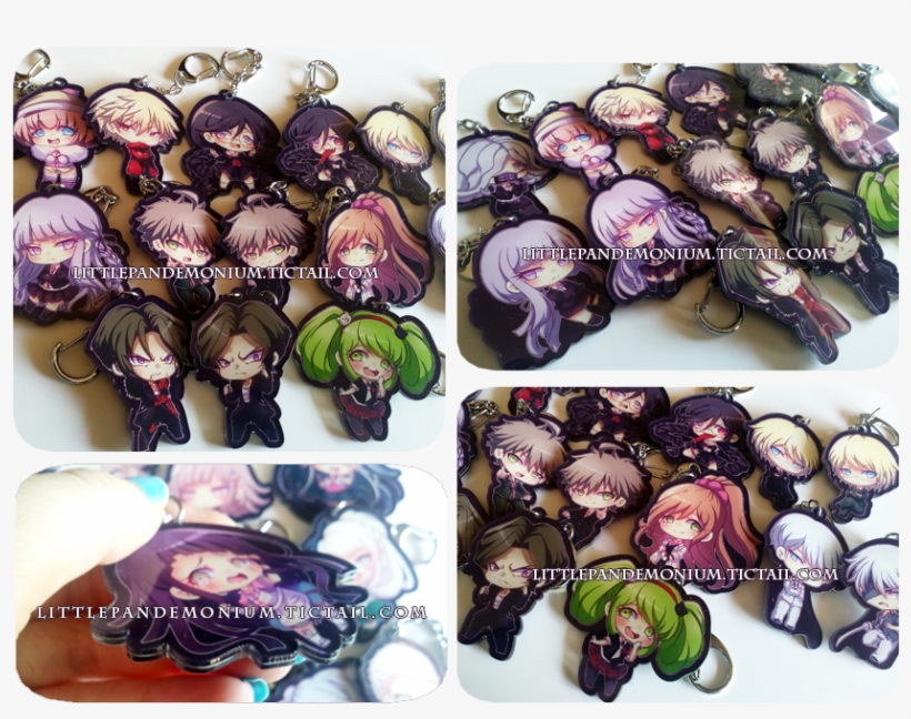 Danganronpa 3 Keychains • Little Pandemonium Tictail" - 870x658 PNG ...
