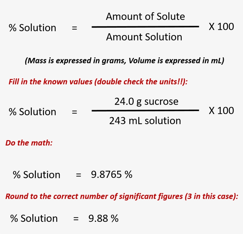 Example - Calculate The Amount Of Salt To Dissolve Into A 30ml ...