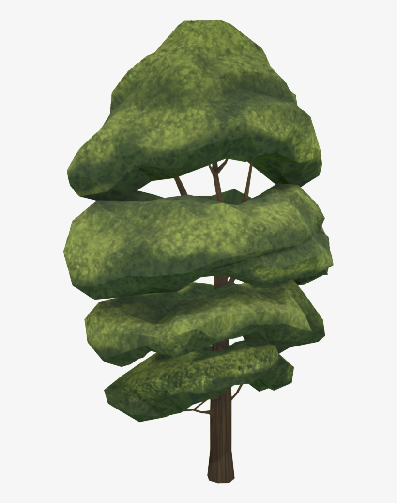 “elm Tree” By Poly, Licensed Under Cc By - Tree - 590x1000 PNG Download ...