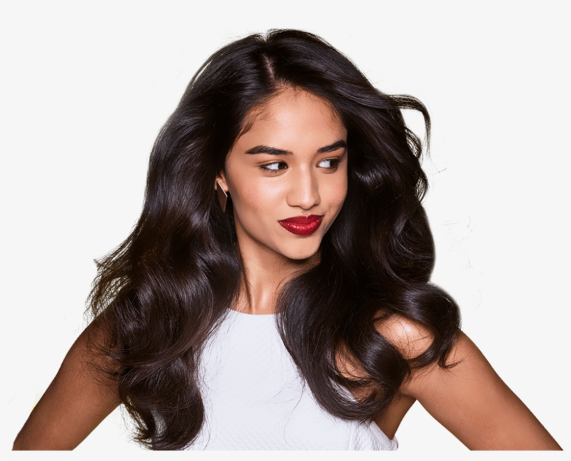 Download Transparent Hair Styles - Black Hair Model Png - PNGkit