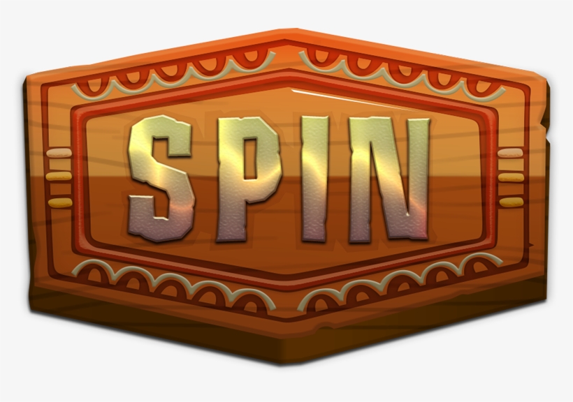Spin Button - 785x496 PNG Download - PNGkit