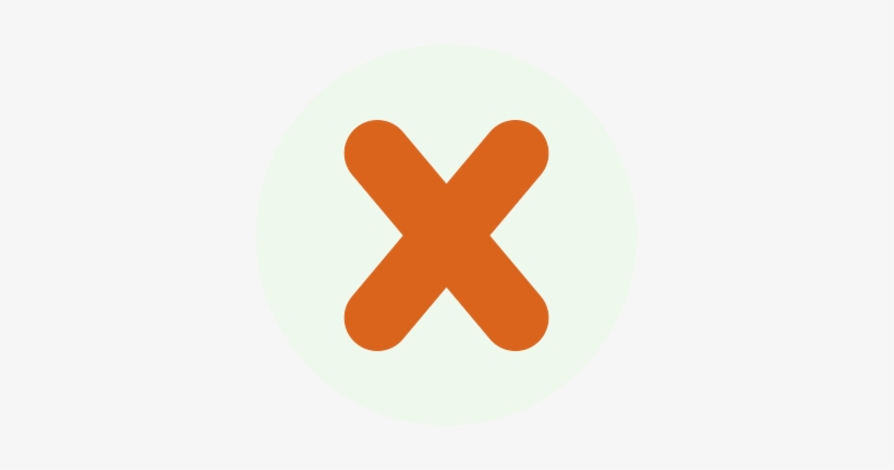 Close Icon Orange Png - 351x351 PNG Download - PNGkit