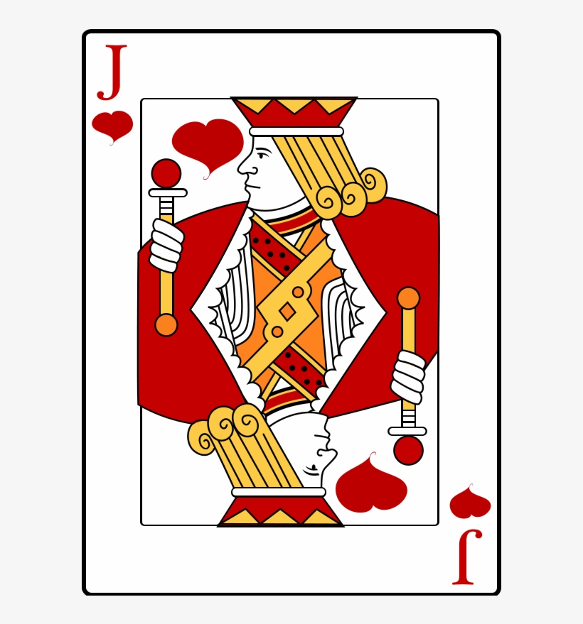 Free To Use Public Domain Playing Cards Clip Art - Jack Of Heart Card ...