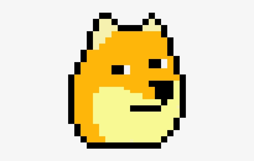 Download Transparent Doge - Doge Pixel Art - PNGkit