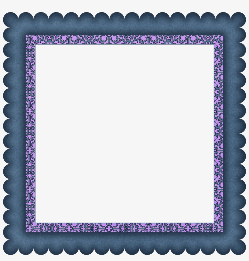 Free Download Scalloped Border Clip Art Clipart Picture - Picture Frame ...