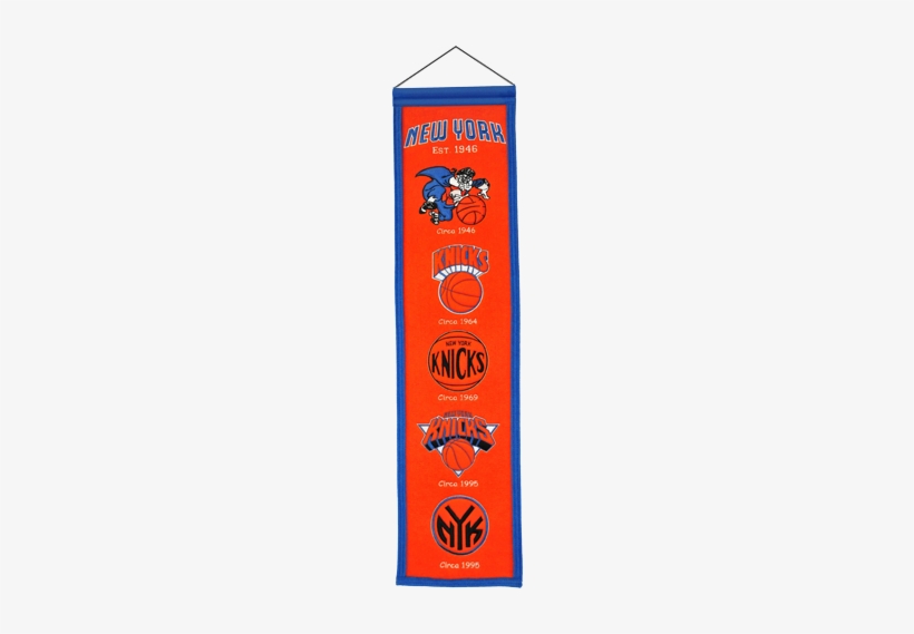 Nba Heritage Banner, New York Knicks - 500x500 PNG Download - PNGkit