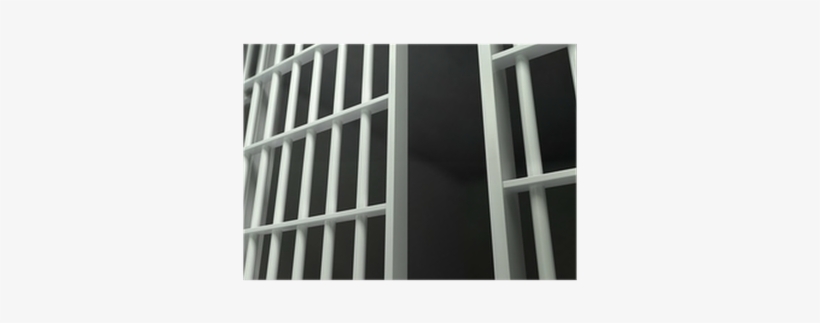 White Bar Jail Cell Perspective Unlocked Poster • Pixers® - Johnson ...